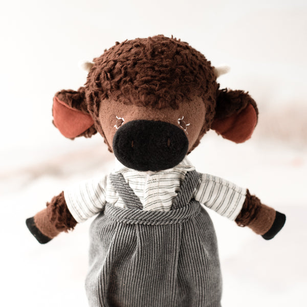 Rupert Bison Doll | Hazel Village - Holiday 2022