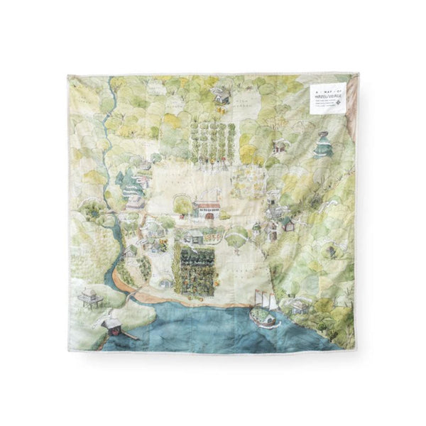 Map Tapestry Play Quilt | Hazel Village
