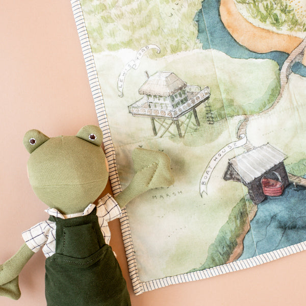 Map Tapestry Play Quilt | Hazel Village